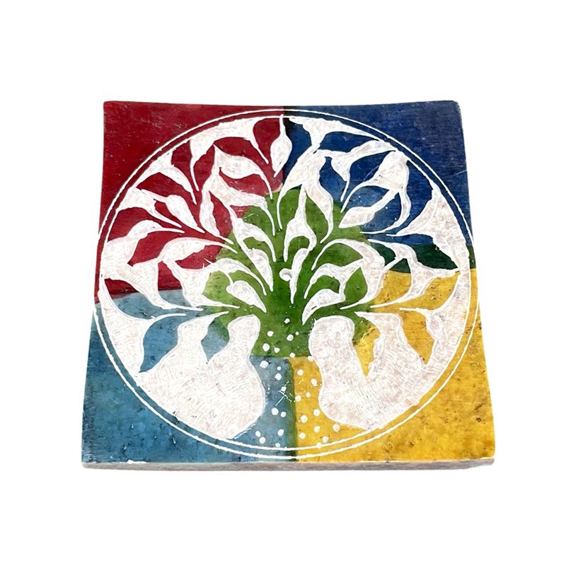 Tree of Life Zeepsteen Wierookhouder Schaaltje